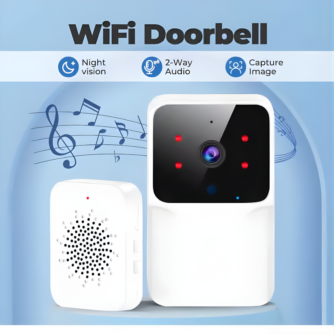 Smart Doorbell Camera Wireless with Bell 1080P – RAF LEBANON