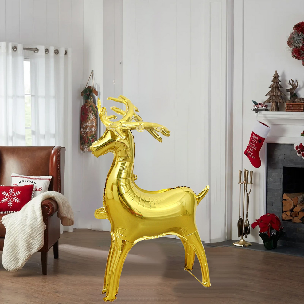 Standing Reindeer Balloon - Foil Balloons Christmas, – RAF LEBANON
