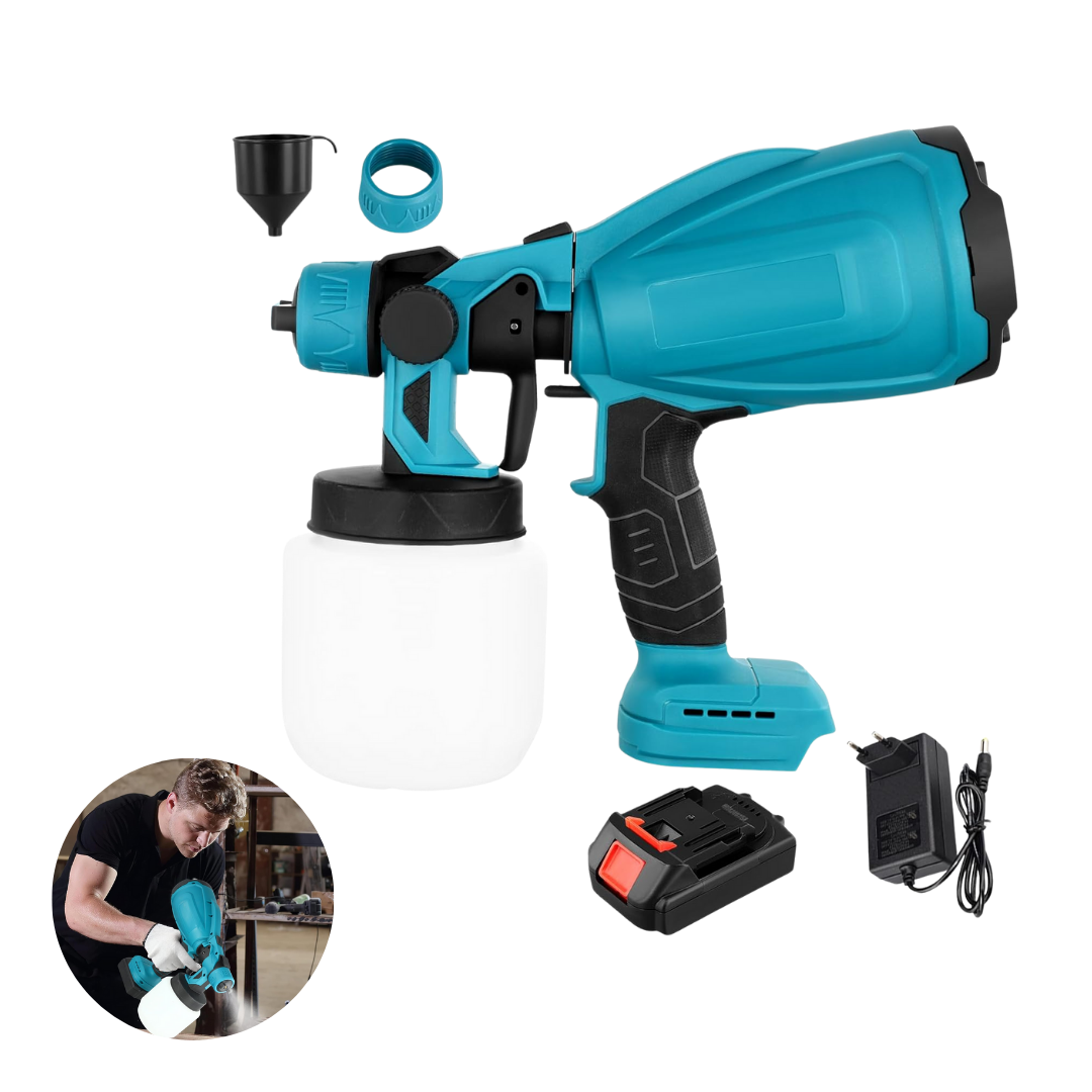 Cordless Paint Sprayer With 2 Battery – RAF LEBANON
