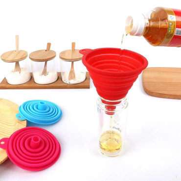 Mini Collapsible Silicone Funnel – RAF LEBANON