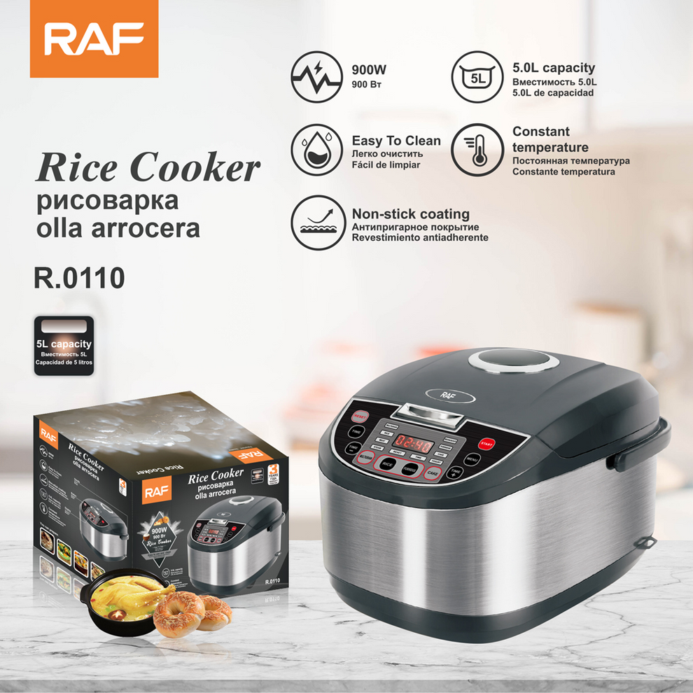 RAF 5L Large Capacity Rice Cooker R0110 – RAF LEBANON