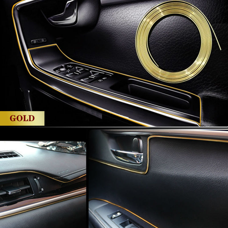 5 Meter Car Interior & Exterior Decoration Trim Strip line Dashboard ...