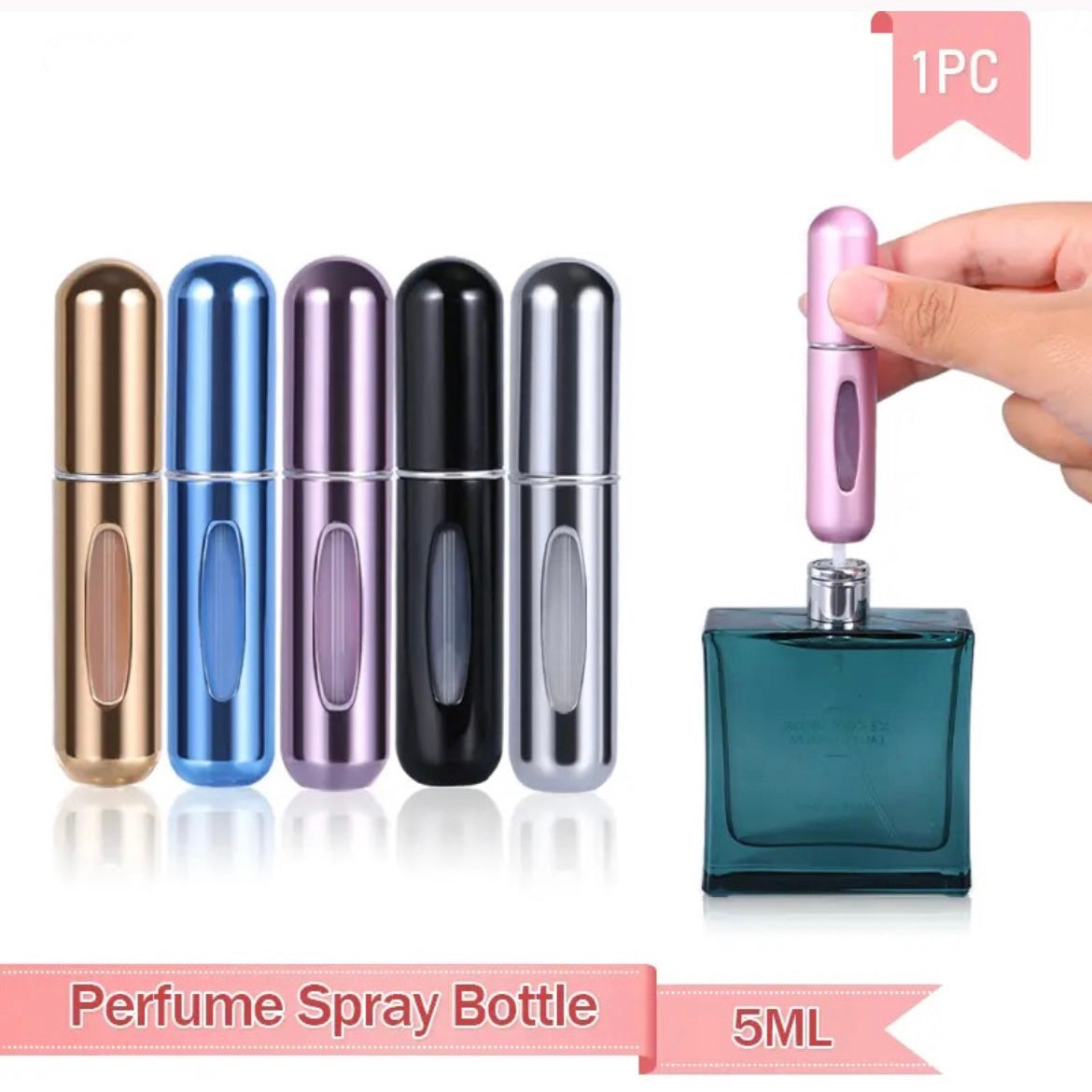 Mini Refillable Pocket Perfume – RAF LEBANON